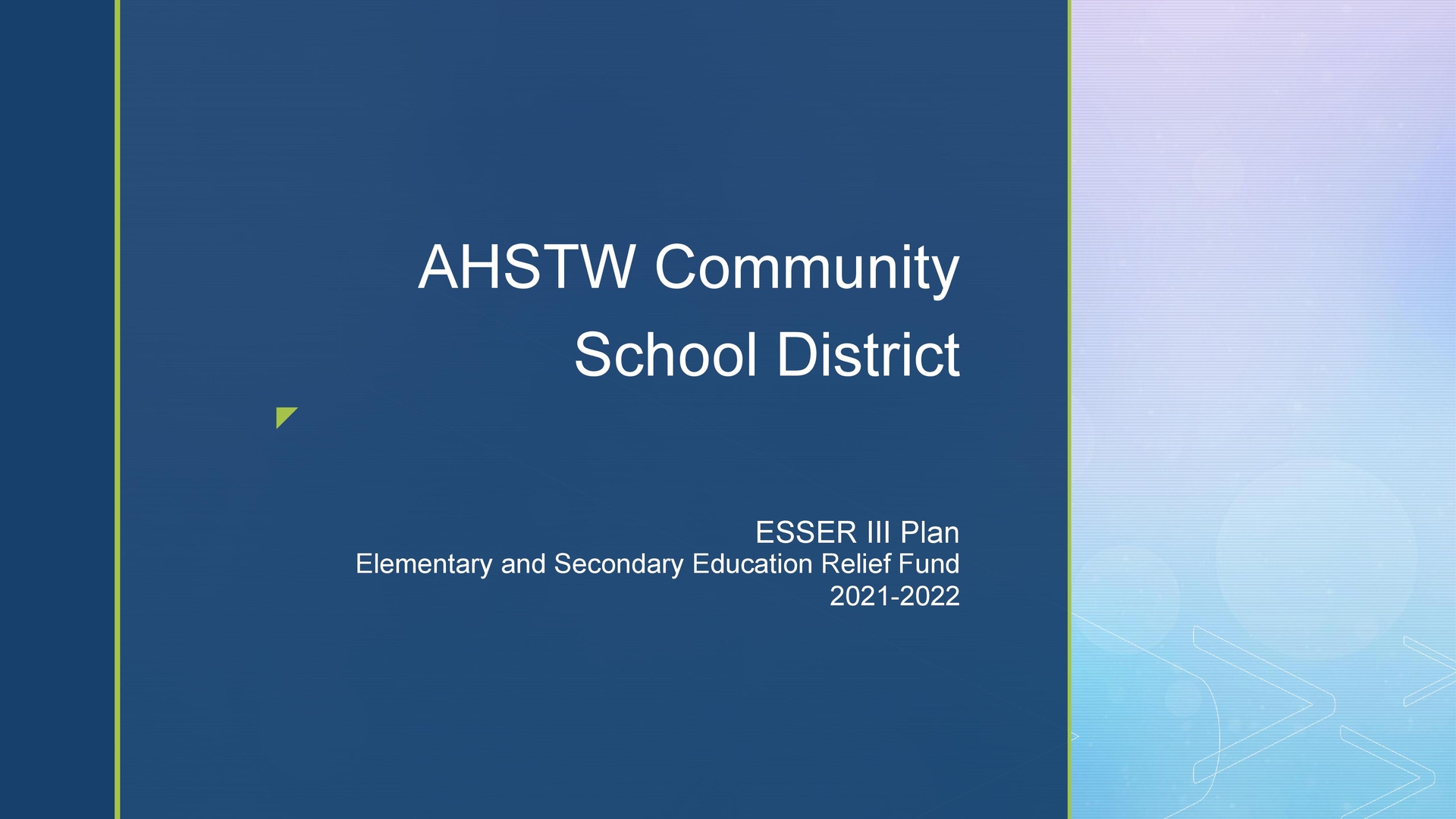 AHSTW Community School District